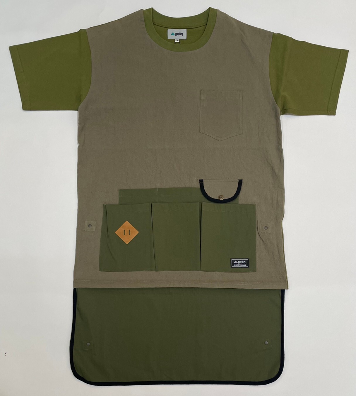 Cotton linen craftsman T-shirt - UniPRO