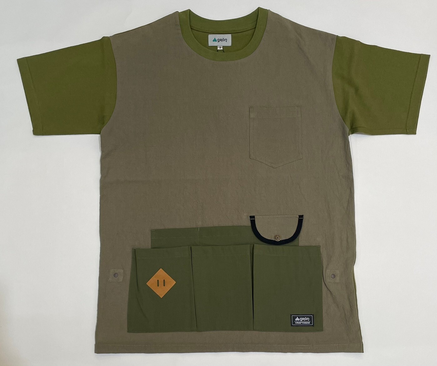 Cotton linen craftsman T-shirt - UniPRO