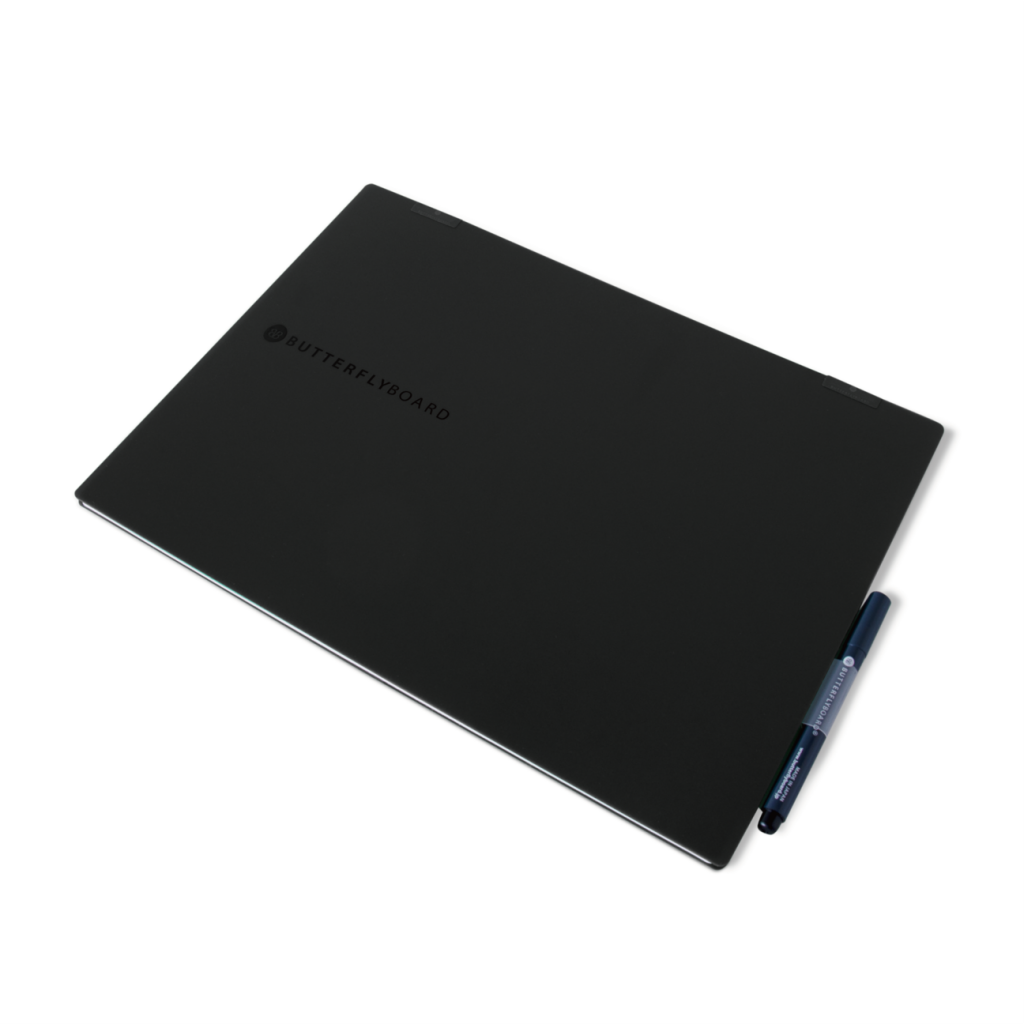 หน้าปกสีดำ ไวท์บอร์ด A4 (Butterfly board jacket A4 black) - UniPRO